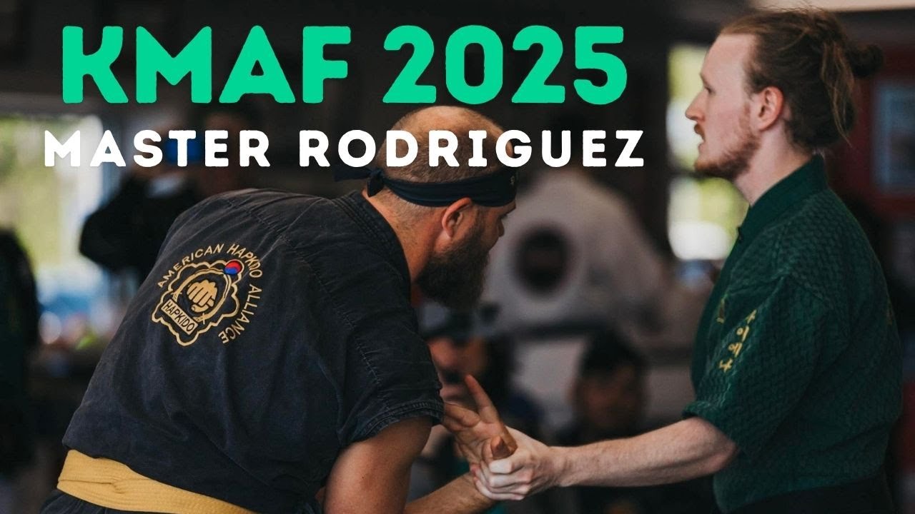 Master Ryan Rodriguez Teaching Hapkido KMAF 2025 - YouTube