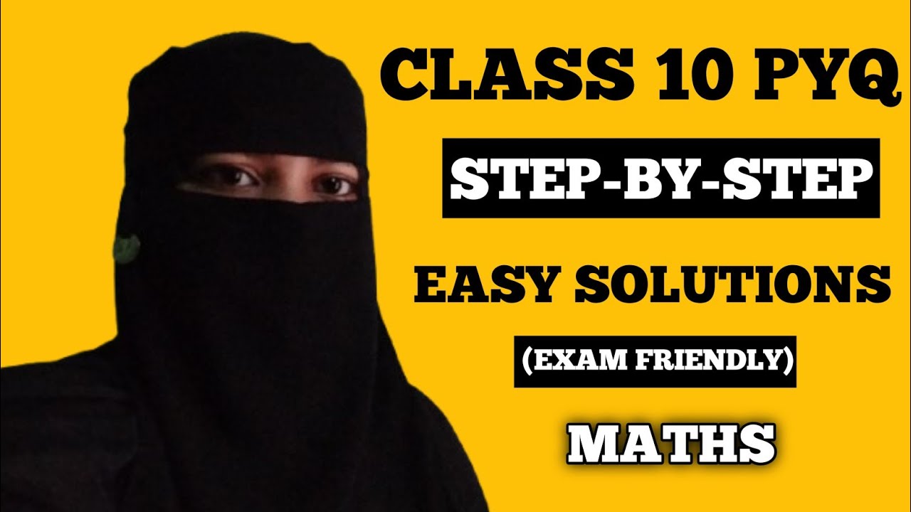 “Class 10 Maths Section C PYQ 2025 | Full Solution 🔥” - YouTube