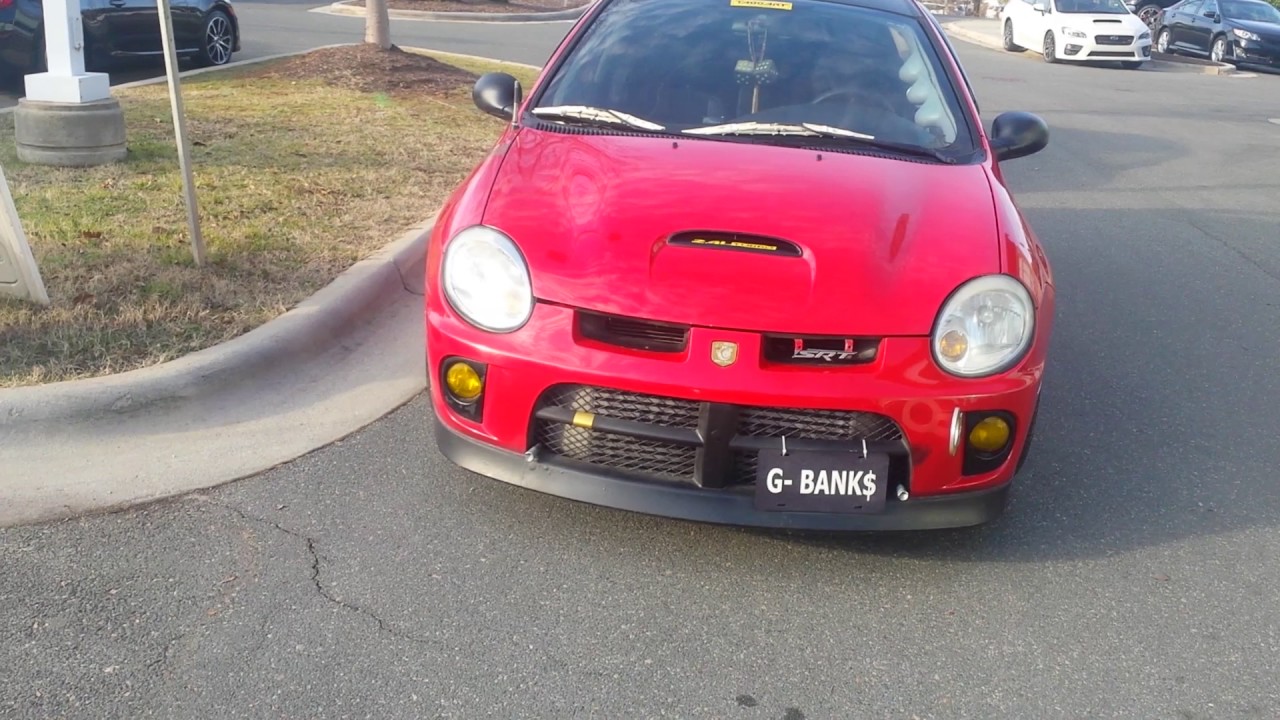 Srt4 big turbo 6766 precision 600+hp - YouTube