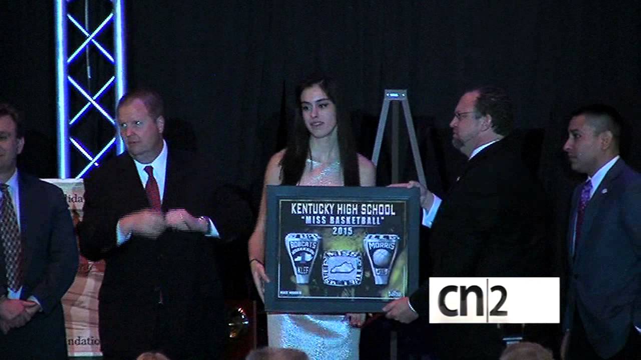 Maci Morris wins Miss Basketball - YouTube