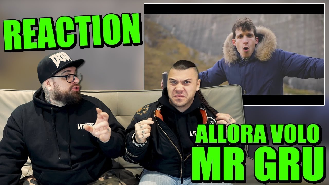 MR GRU - ALLORA VOLO | RAP REACTION 2017 | ARCADE BOYZ PREMIUM - YouTube