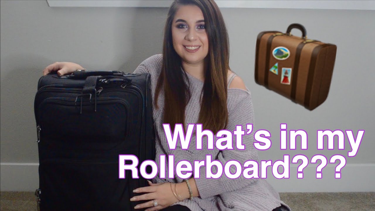 WHAT'S IN MY BAG? | Rollerboard edition | - YouTube