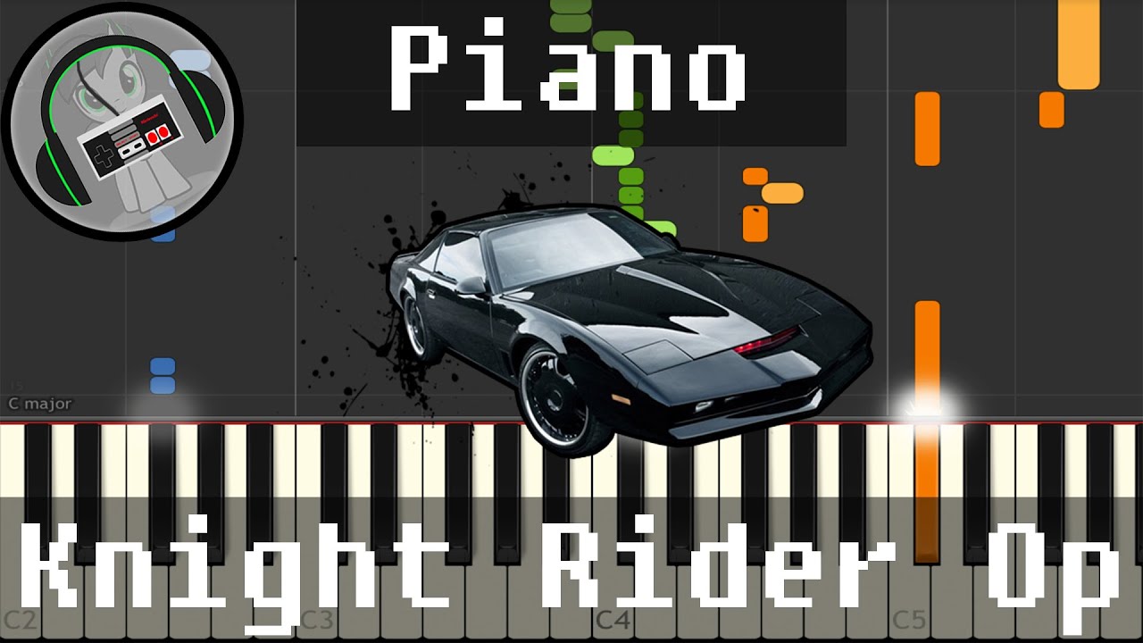 Knight Rider - Opening - Piano - YouTube