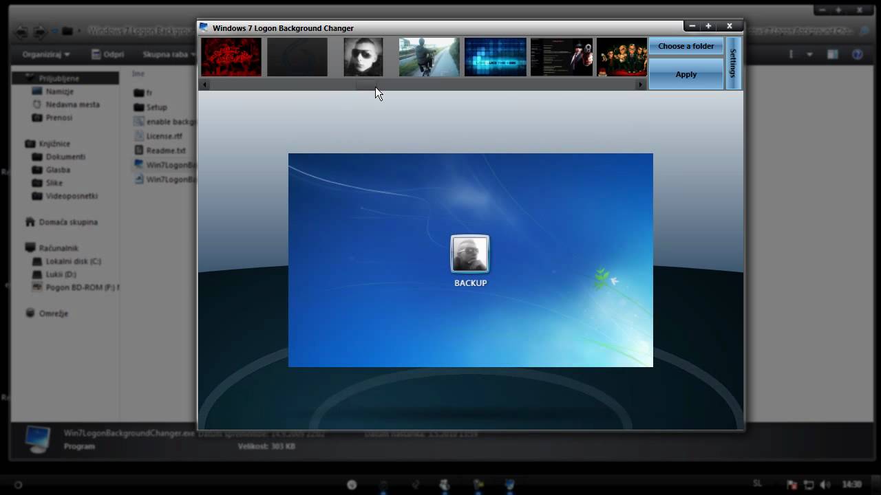 Windows 7 (prijavni sistem slika) By Lepii Lukii - YouTube