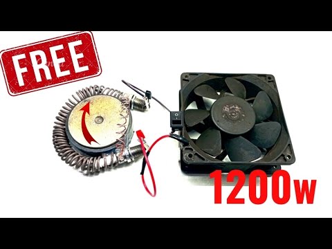 Free Energy Generator 100% Self Running Magnet At Home - YouTube