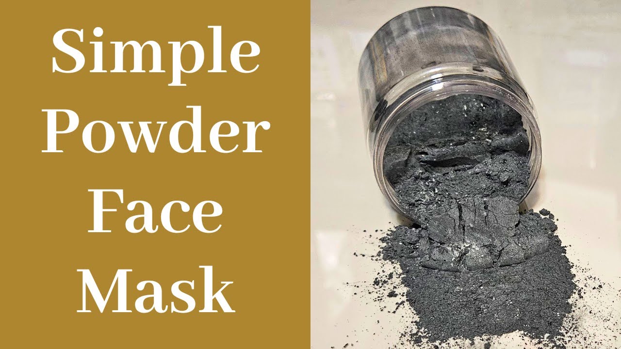 Lump of Coal Powder Face Mask | Day 62/365 | Christmas Gift Ideas - YouTube