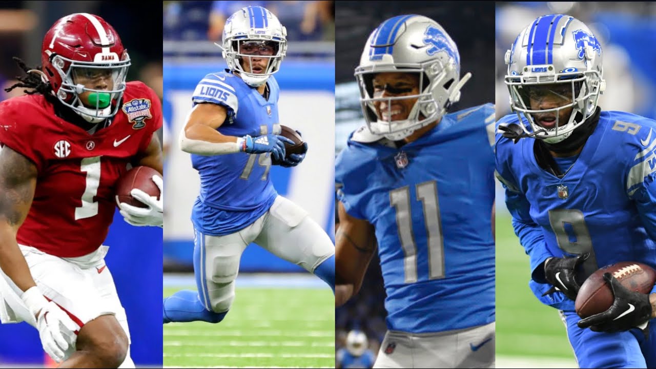 The Detroit Lions WR Room is TOP TIER! - YouTube