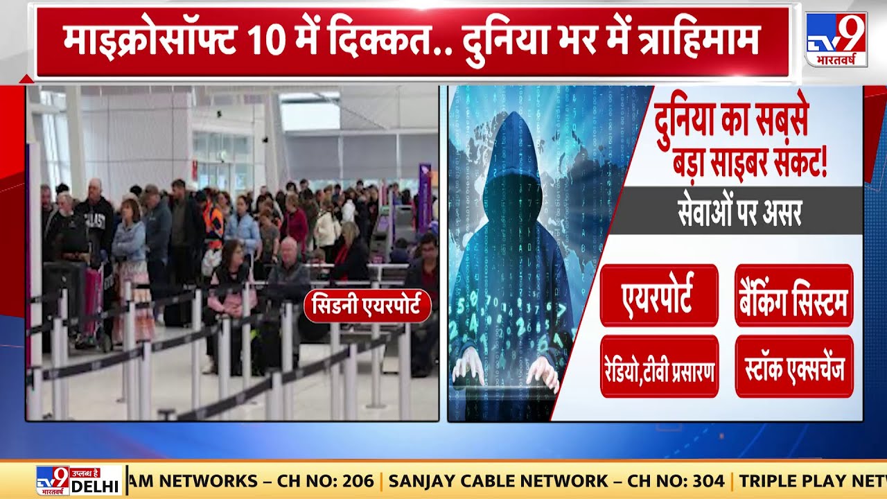 Microsoft Server Down News: ये दुनिया का सबसे बड़ा आईटी संकट है! SpiceJet | Indigo - YouTube