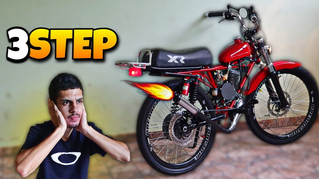 COLOQUEI VELA NO ESCAPAMENTO DA BRANDANI CROSS MOTORIZADA - YouTube