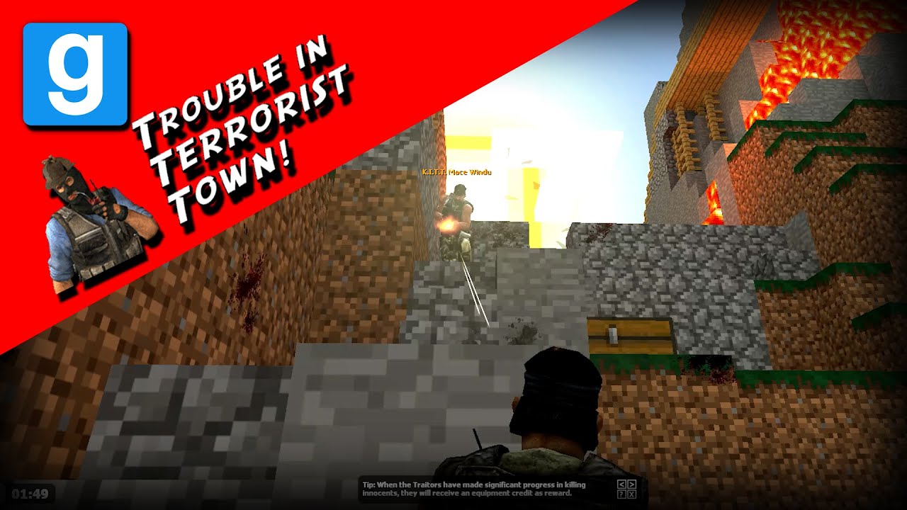 Lets Play: Garry's Mod - TTT #01 Map: Minecraft Heaven - YouTube
