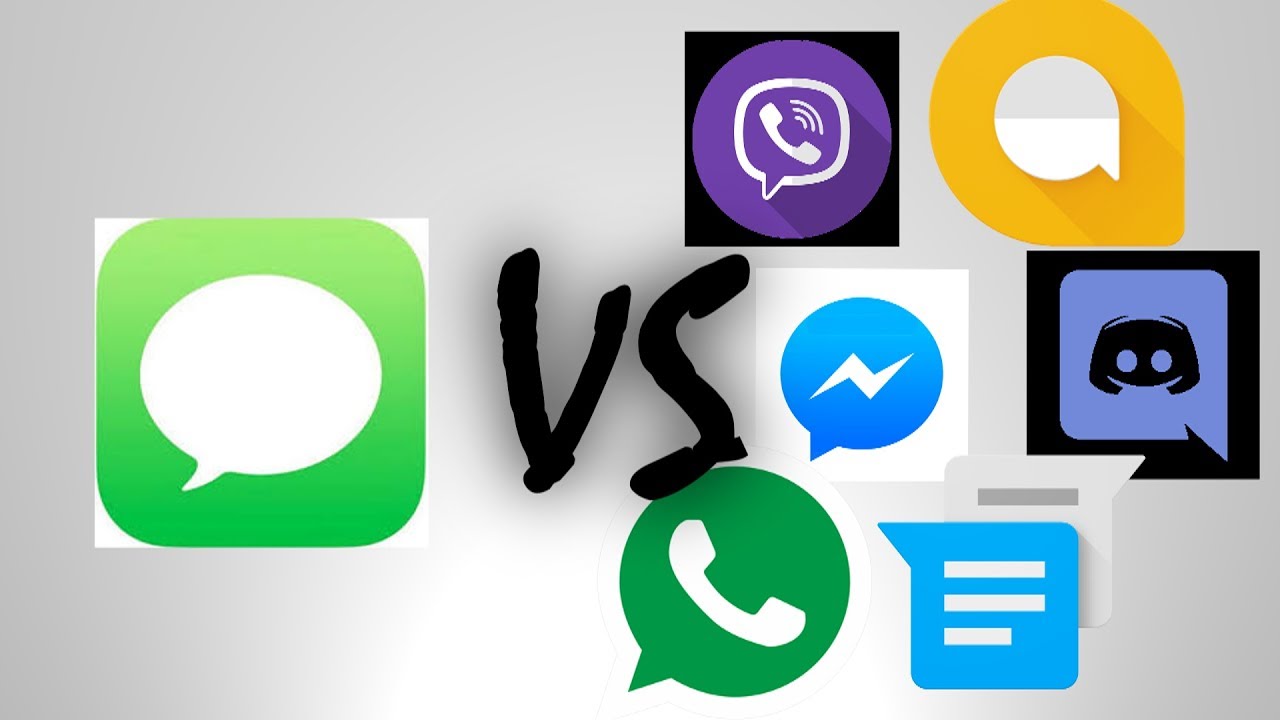 The Battle of the Messengers - iMessage VS Every Other Messaging App ...