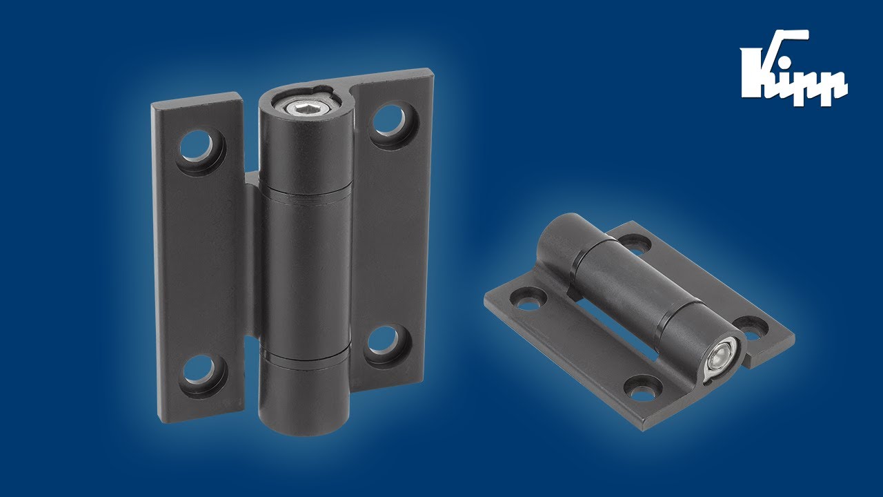 KIPP Hinges with detent - YouTube