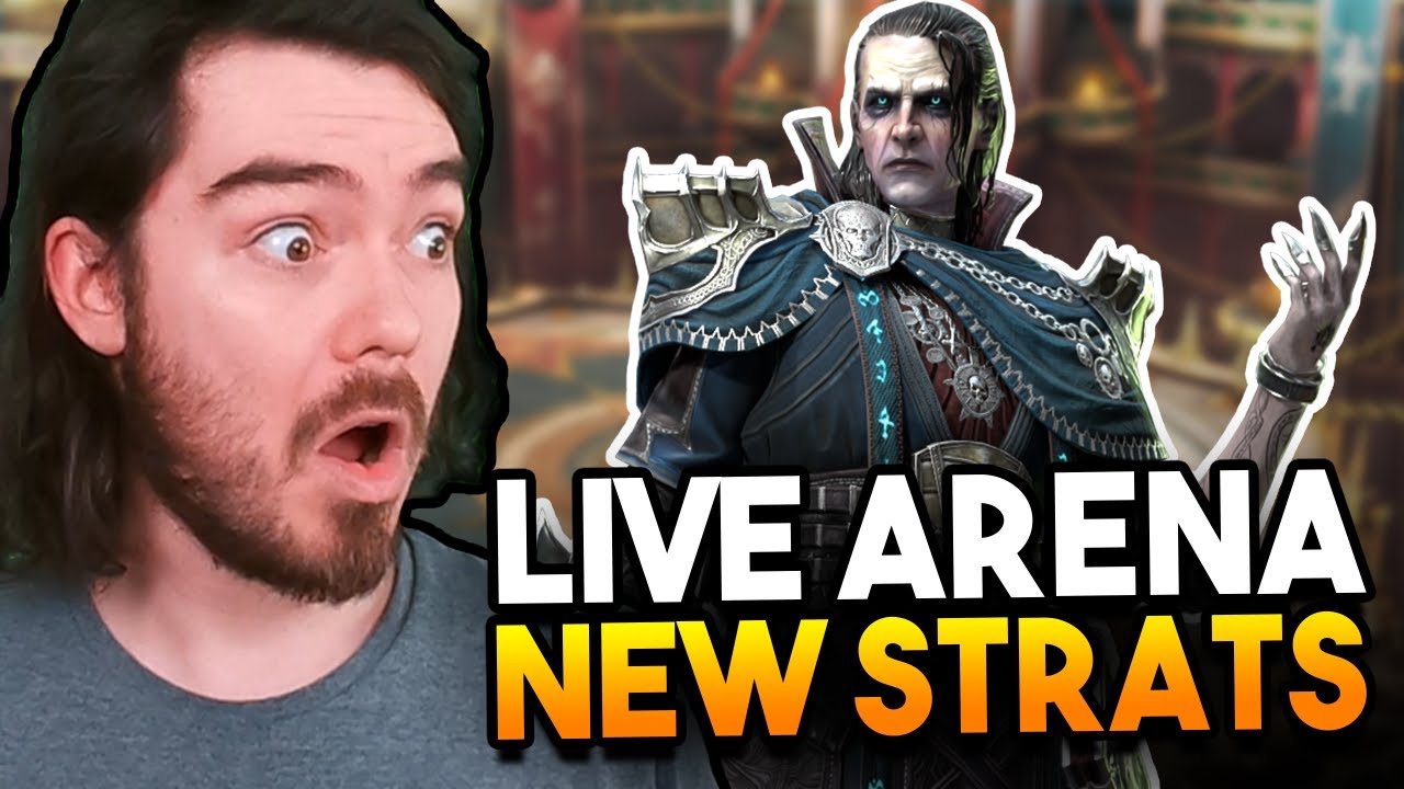 Adding to my Strats for LIVE ARENA!! | Raid: Shadow Legends - YouTube