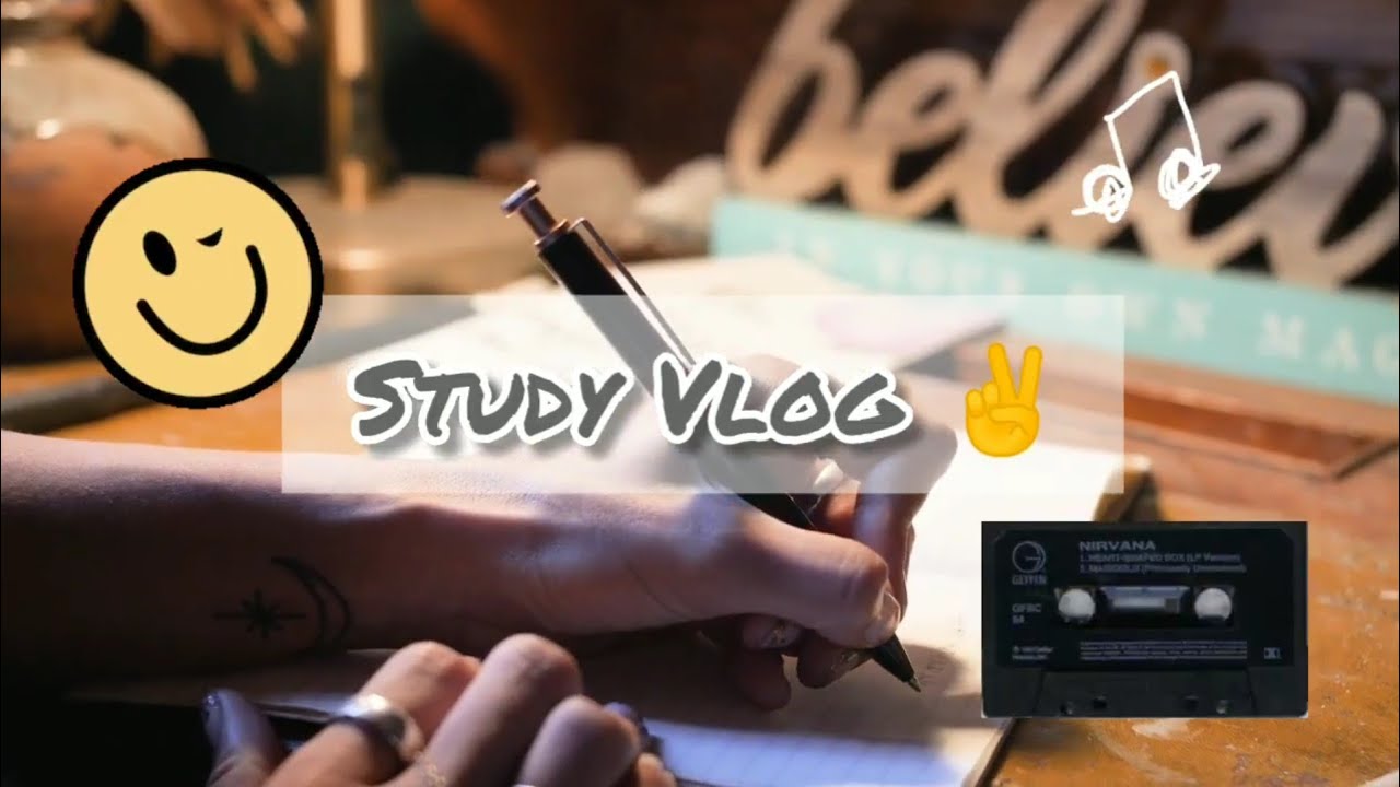 Grace - study Vlog - Relaxando com estudo e música 🥀🎶 - YouTube