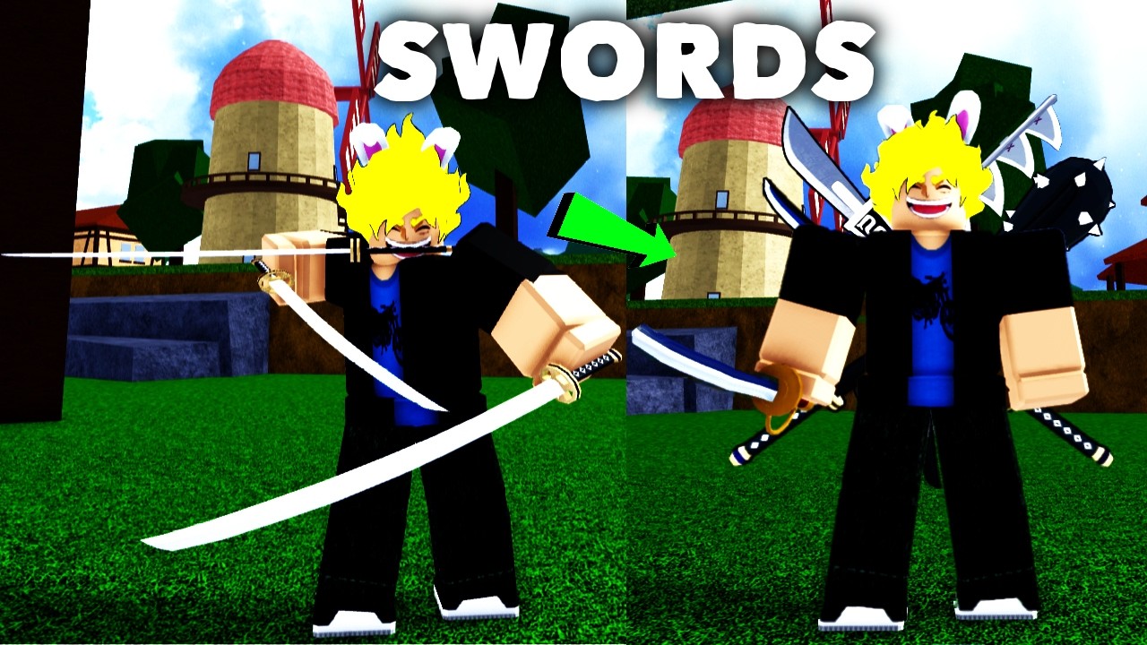 ALL SWORDS THAT YOU CAN GET IN FIRST SEA BLOX FRUITS⚔️ - YouTube