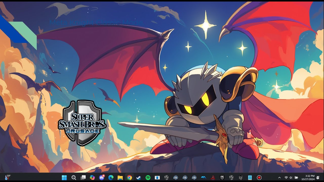 Super Smash Bros Crusade Meta Knight Classic Mode. - YouTube