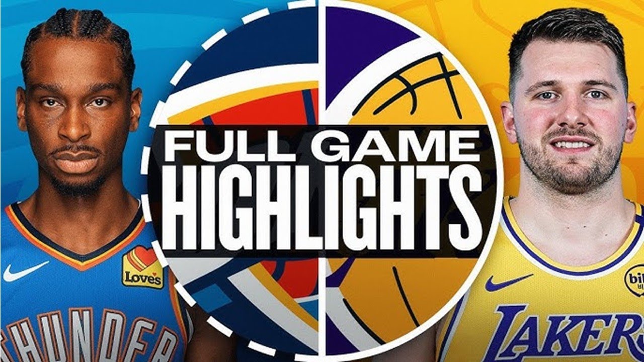 LAKERS vs THUNDER FULL GAME HIGHLIGHTS | April 6, 2025 | Thunder vs ...