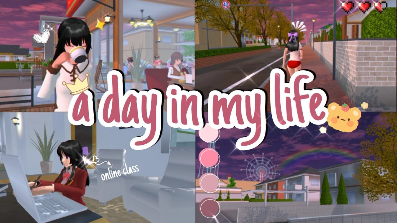 A DAY IN MY LIFE |SAKURA SCHOOL SIMULATOR| - YouTube