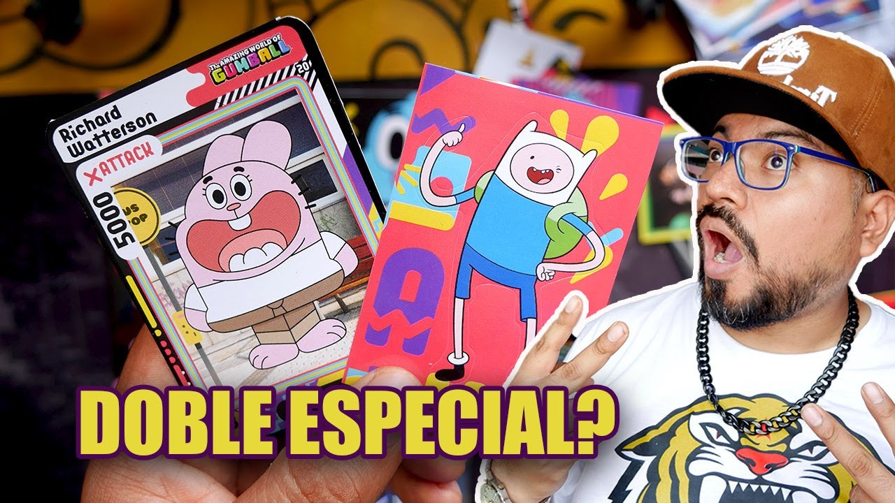 HORA DE AVENTURAS UNBOXING JA JA JA ALBUM CARTOON NETWORK EP 2 - YouTube