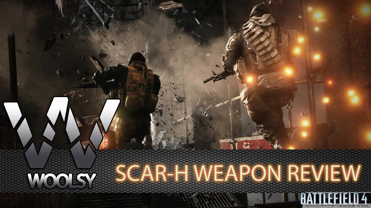 SCAR-H WEAPON REVIEW! l Battlefield 4 - YouTube