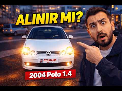 2004 Volkswagen Polo 1.4 Basicline Manuel İnceleme | Alınır mı? Yakıt Tüketimi & Performans