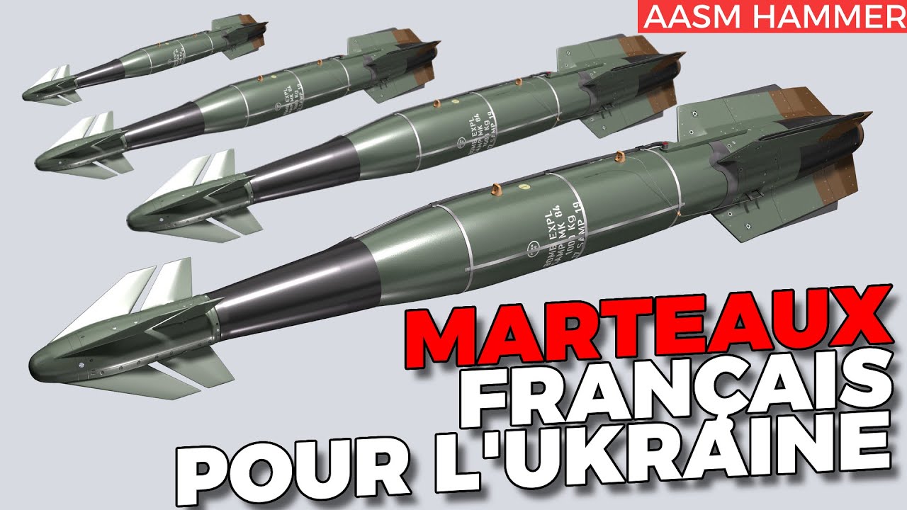 La France va transférer des bombes de précision AASM Hammer à l'Ukraine ...