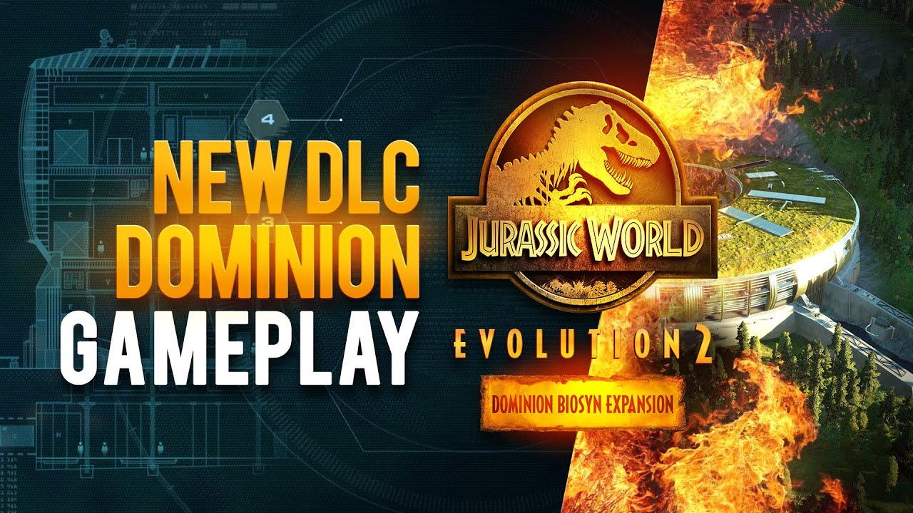 DOMINION DLC GAMEPLAY! Biosyn Expansion | Jurassic World Evolution 2 ...