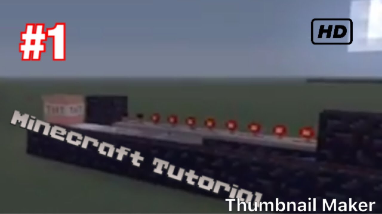 Standard TNT Kanone (Minecraft Tutorial) [HD] - YouTube
