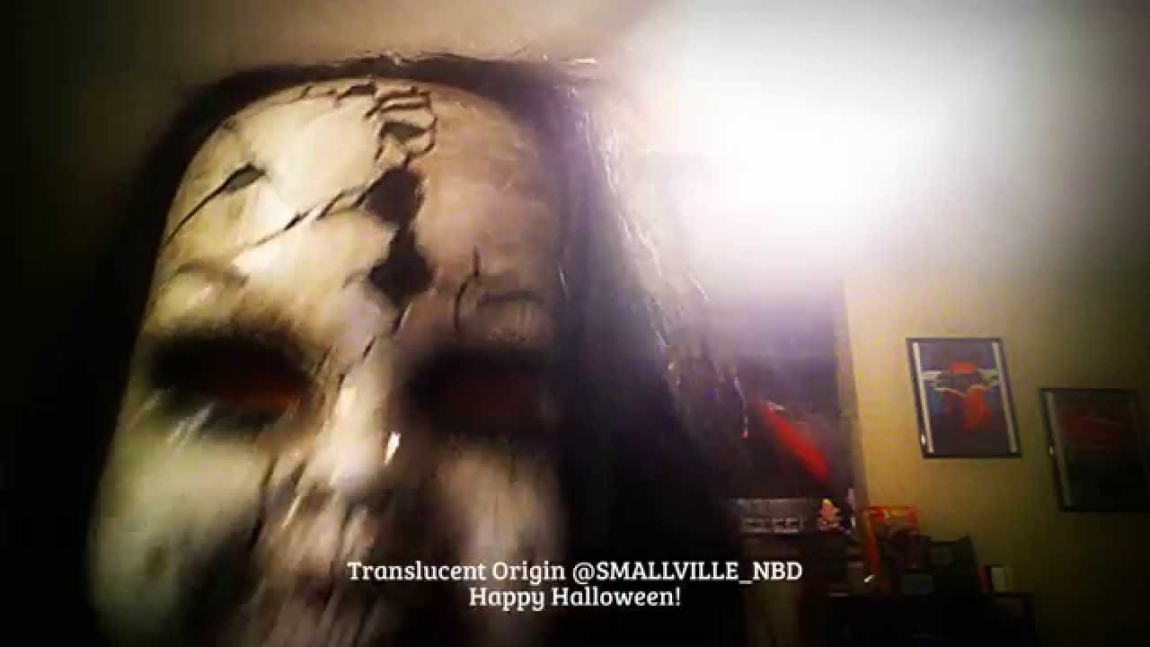 Scary Doll Mask Review - YouTube