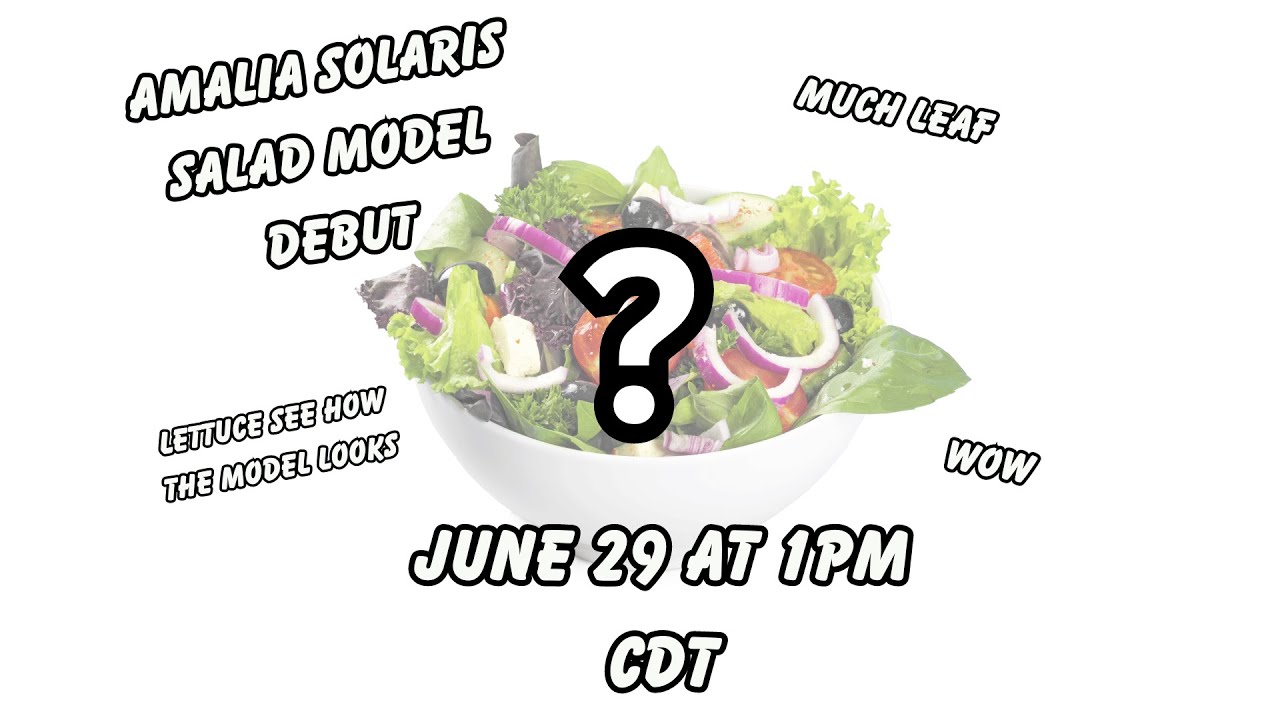 Salad Model Debut + Getting Over It! - YouTube