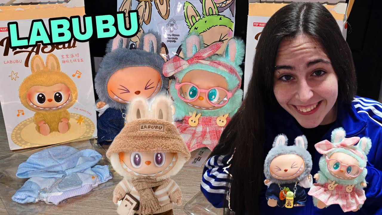Abriendo LABUBUS / Cómo vestir a tu labubu - YouTube