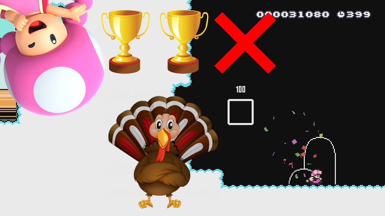 Super Mario Maker 2: Online Versus - Turkey Quest! - YouTube