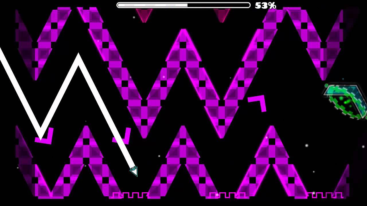 PINK CIRCLES 2!Geometry Dash HeartBreaker by Nuclear Nacho [3 Coins ...