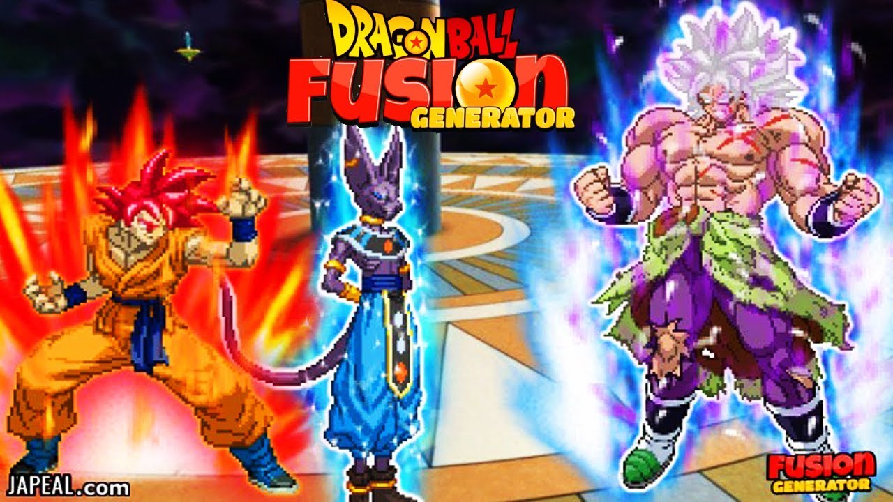 NOVAS FUSÕES, EFEITOS E CRIAÇÃO DE LUTA - DRAGON BALL GENERATOR ...