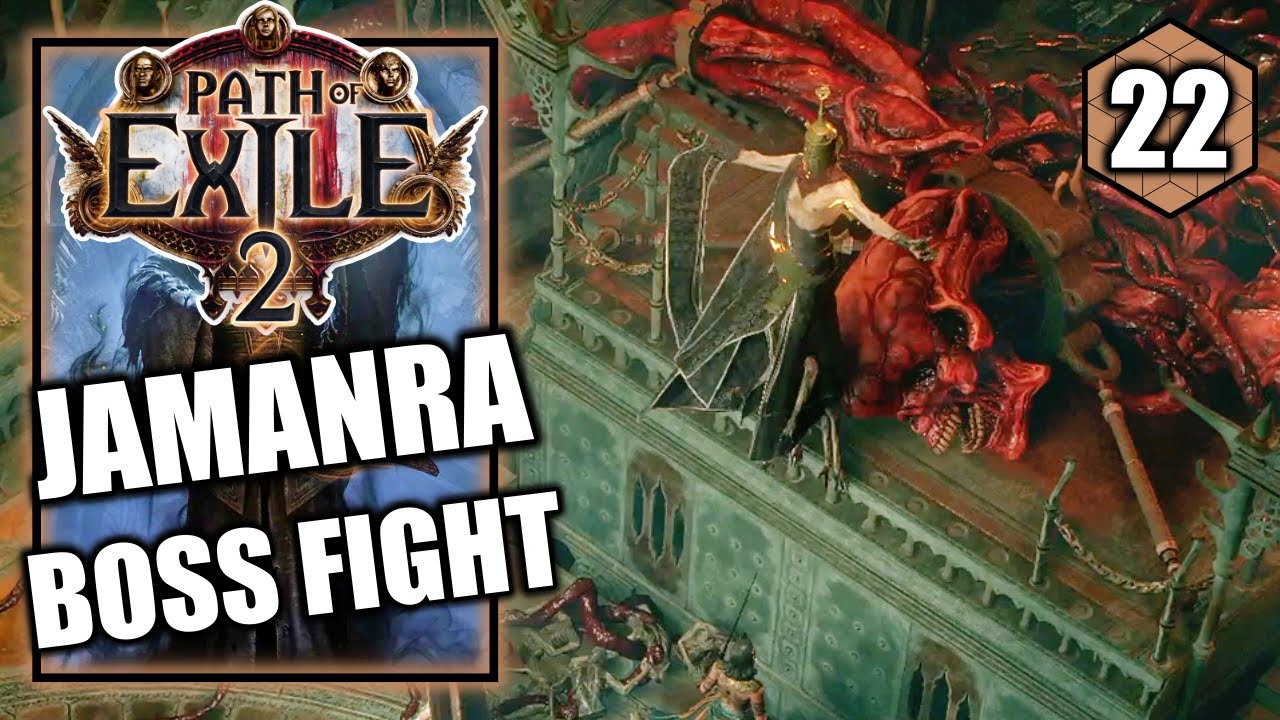 Path of Exile 2 – Jamanra the Abomination Boss Fight - End of ACT 2 ...