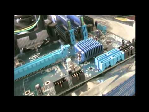 Intel Core i7 4771 Deskboard Intel DB85FL - YouTube