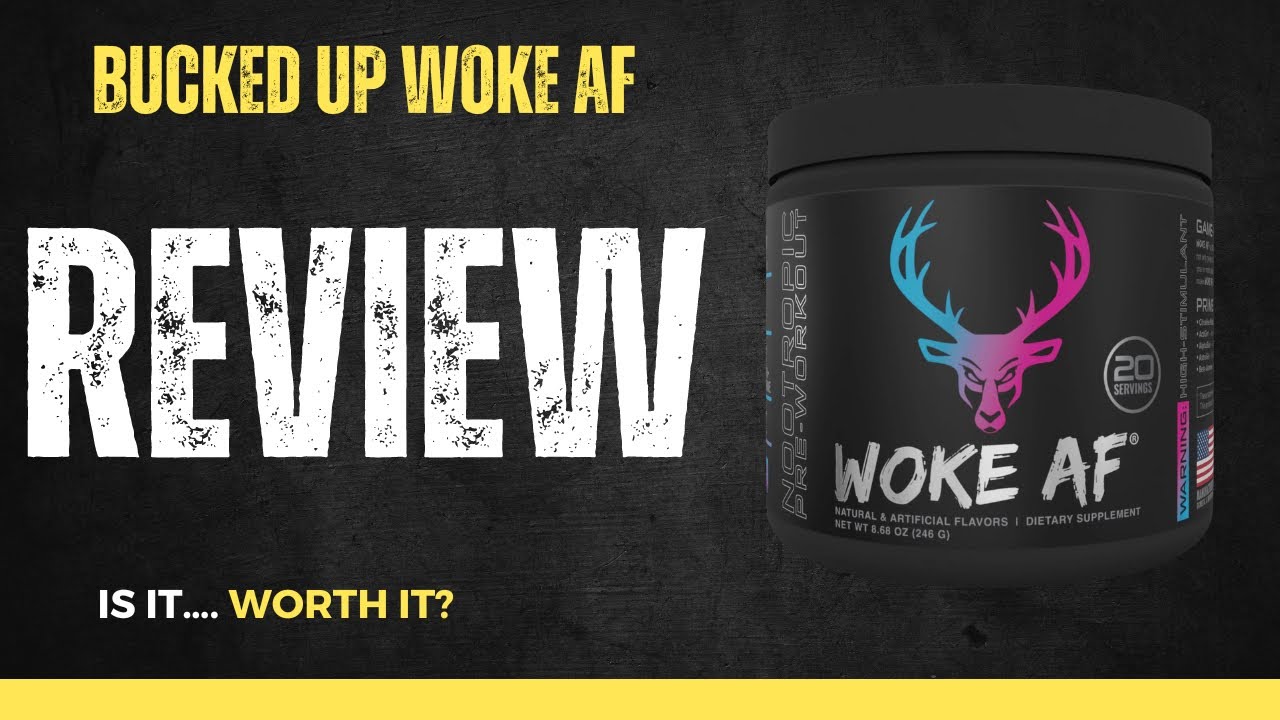 Bucked Up Woke AF Pre Workout Review | Is It Worth the Hype? - YouTube