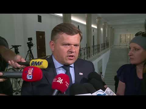 Posiedzenie Sejmu ws. dymisji Marka Kuchcińskiego