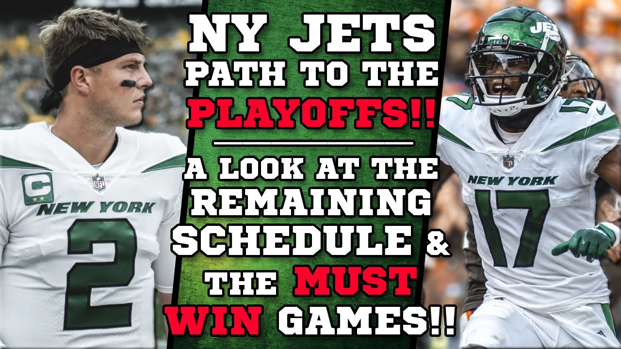 NY Jets PLAYOFF RACE in SIGHT - Which Games are the MOST Important ...