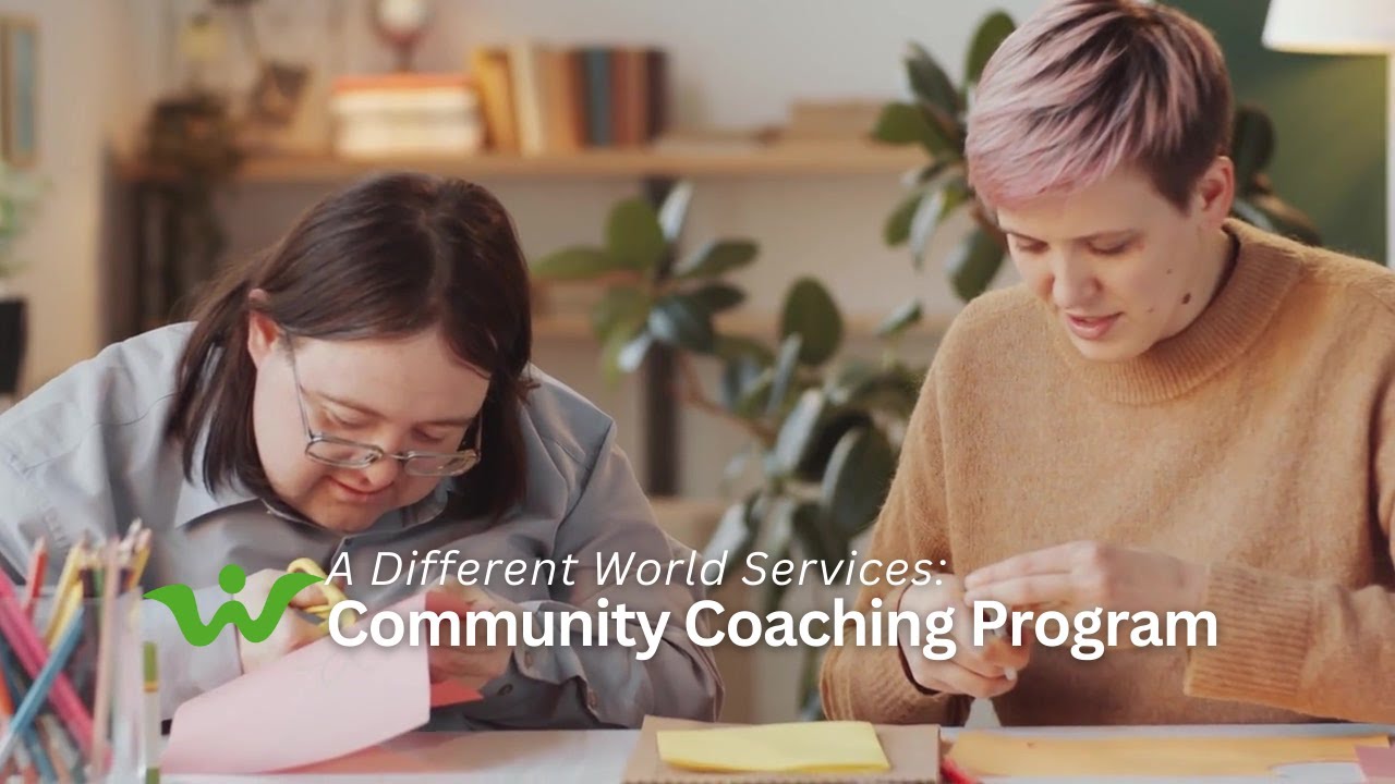 ADW Services: Community Coaching Program #DisabilityServices #ADifferentWorldServicesLLC - YouTube