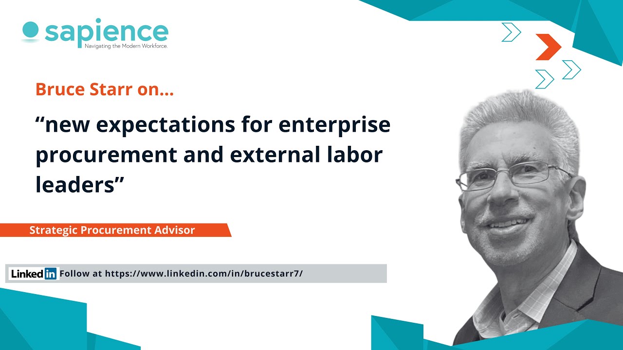 Data Needs for Procurement and External Labor Leaders - YouTube