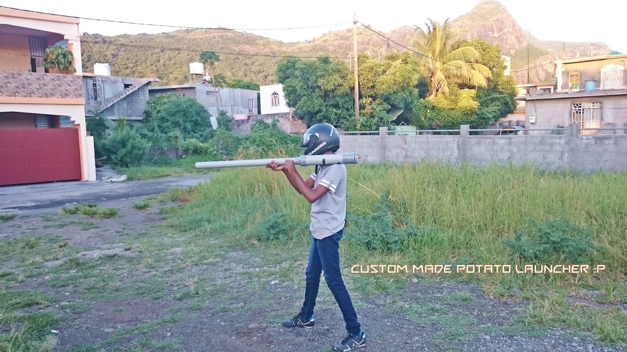 How to make a potato gun - YouTube