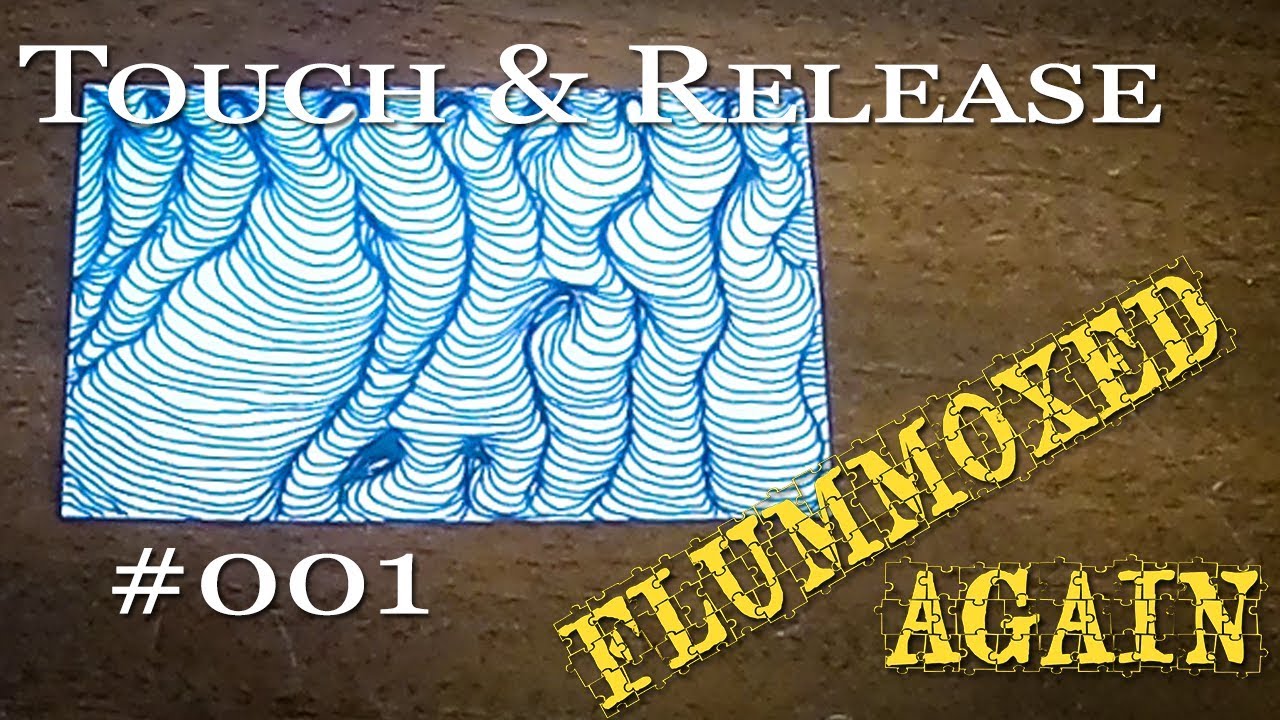 Touch & Release Abstract Line Drawing #001 - YouTube