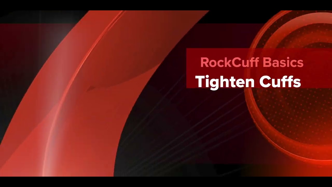 Tightening Cuffs and Adjustments - YouTube