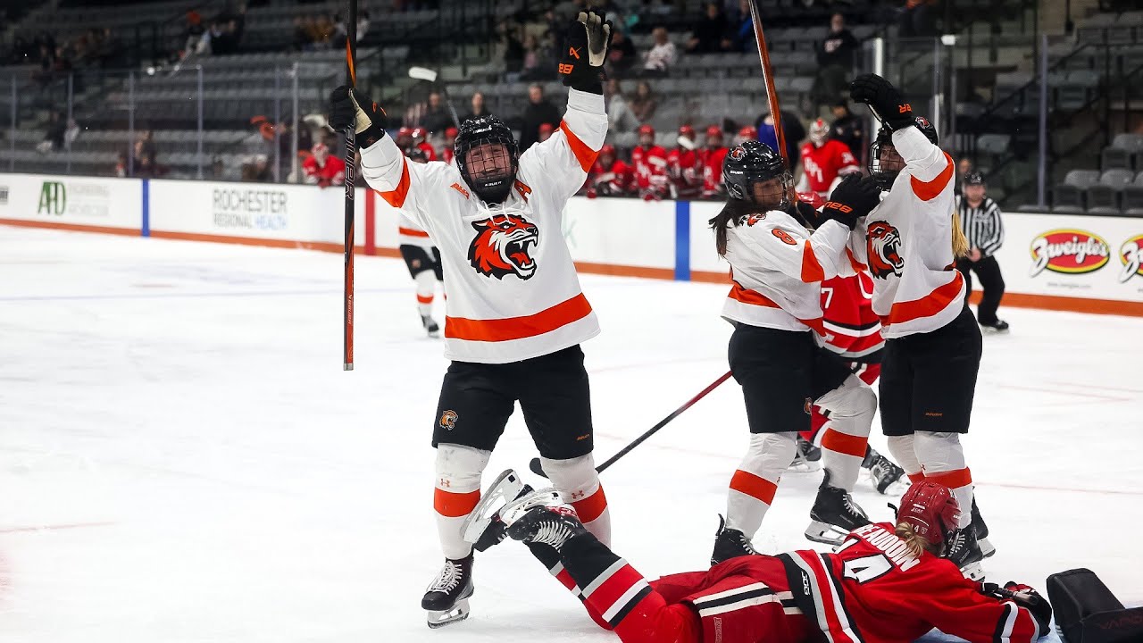 Women's Hockey: RIT vs RPI 10.17.24 - YouTube