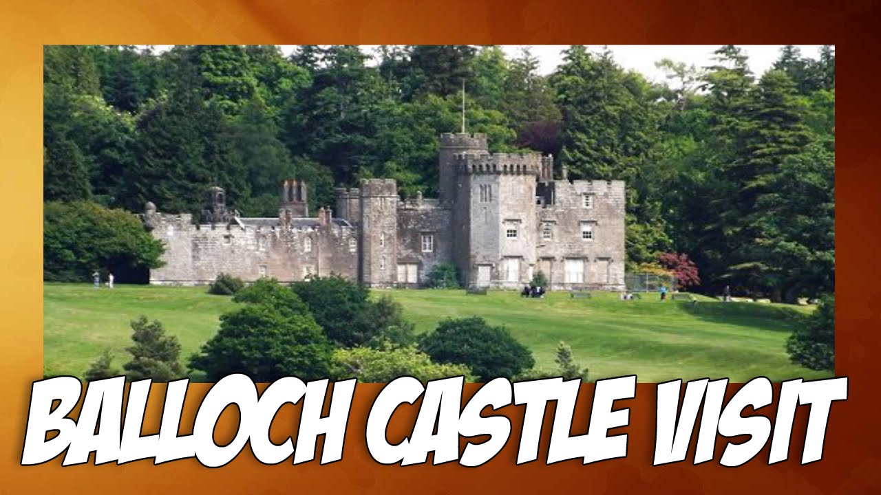 Live tour exploring balloch castle loch lomond scotland - YouTube
