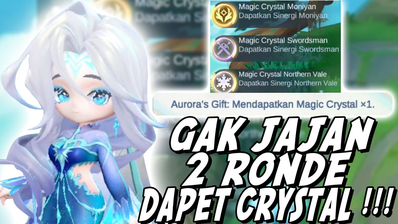 COMMANDER BARU AURORA ! GAK JAJAN 2 RONDE BISA DAPET MAGIC CRYSTAL COY ...
