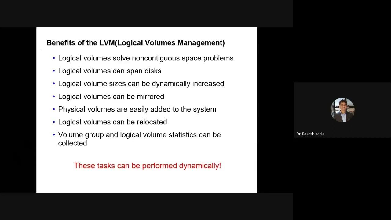 Storage Management in Redhat8 Linux OS Part 3 Logical Volume Management ...