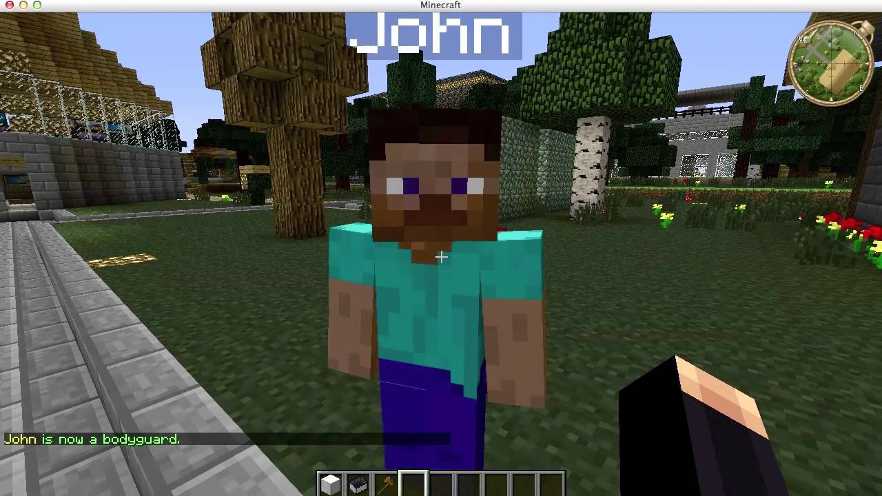 Minecraft: Citizens for Bukkit (NPC) - YouTube