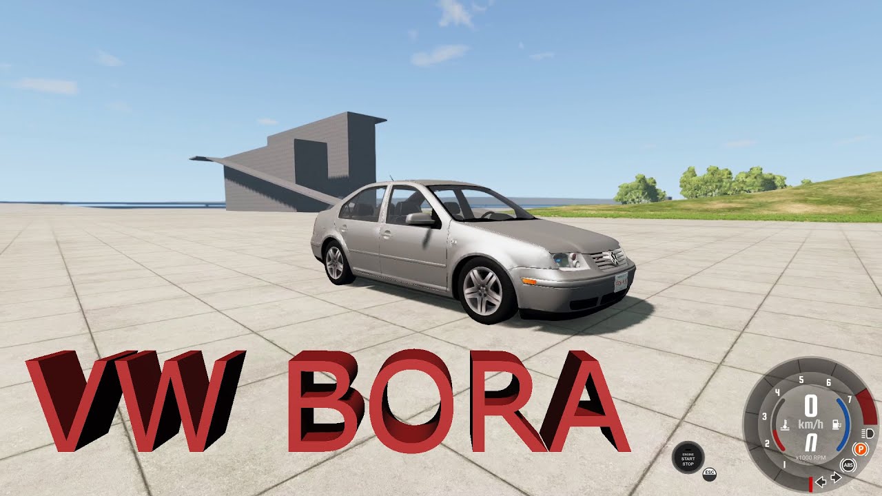 Volkswagen Bora-BeamNG Drive(#41) - YouTube